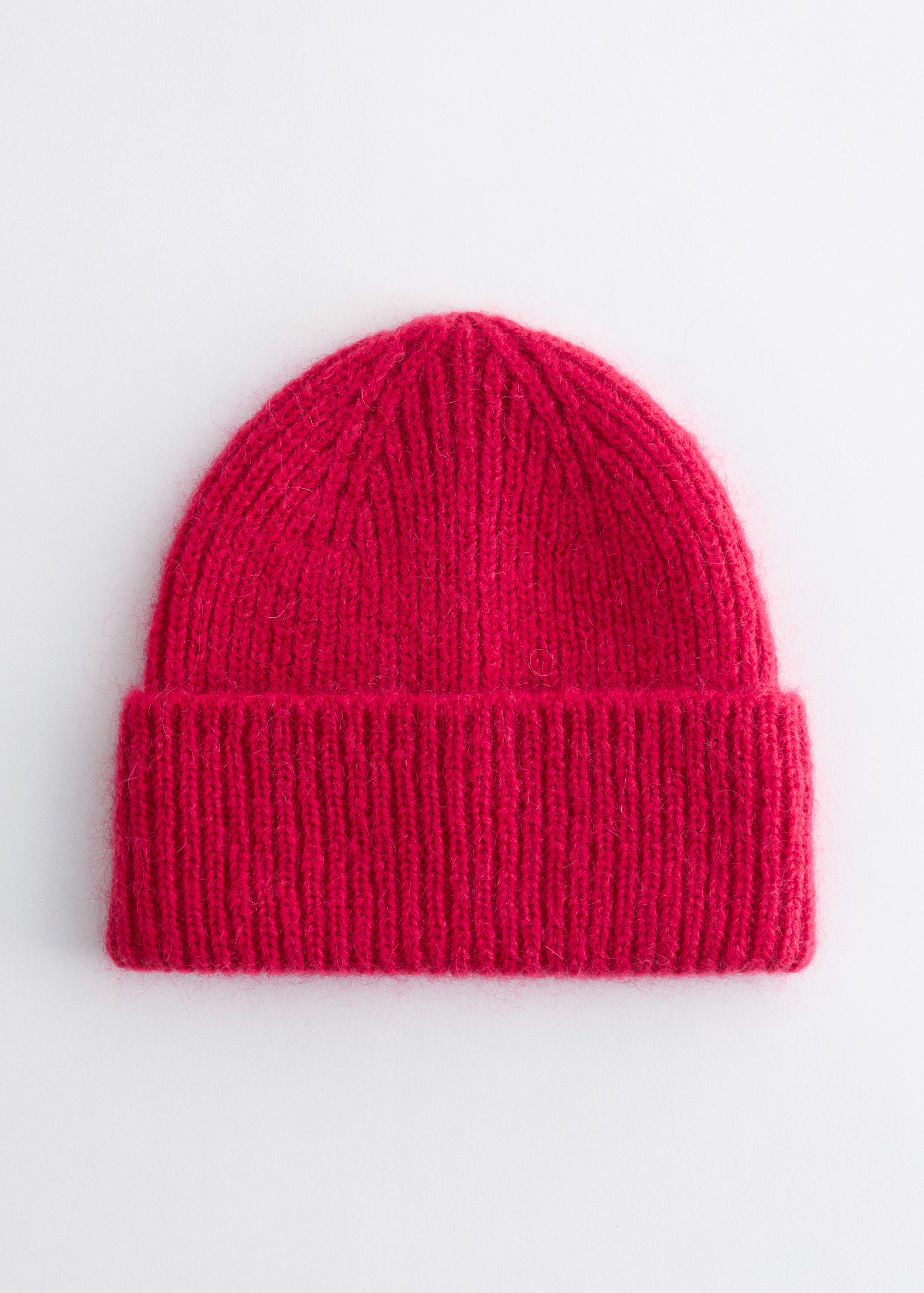 Wool Blend Beanie - Red - Accessories - & Other Stories US