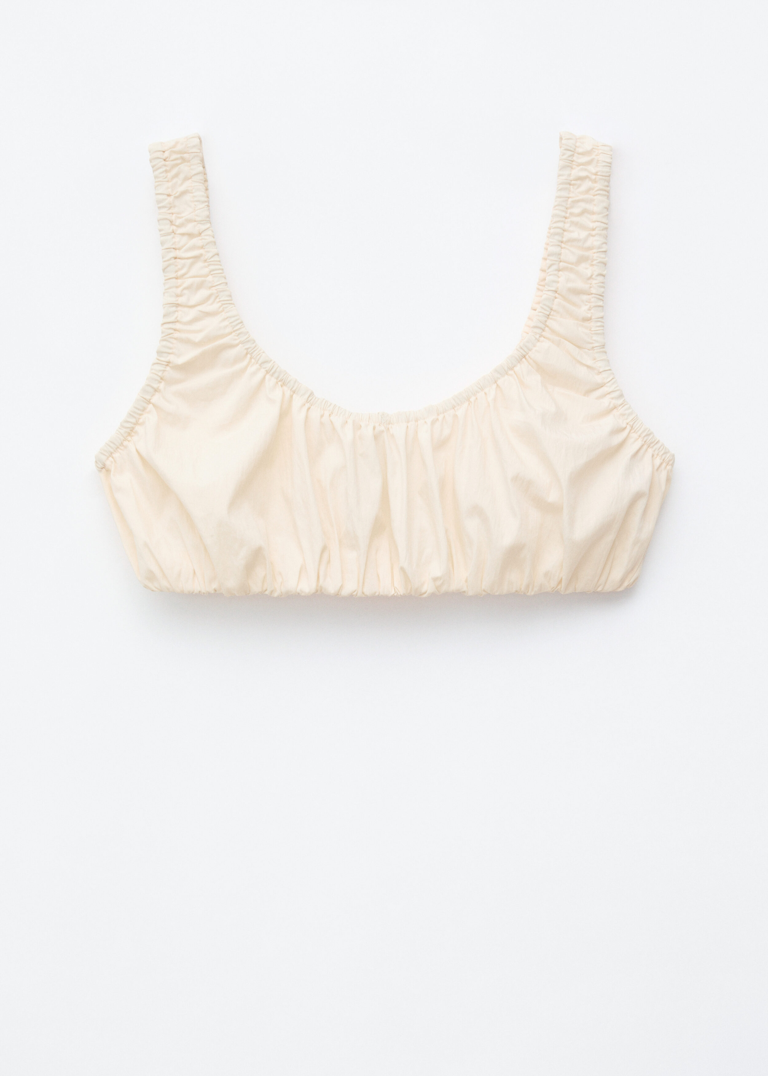 Gathered Bralette - Light Beige - & Other Stories US